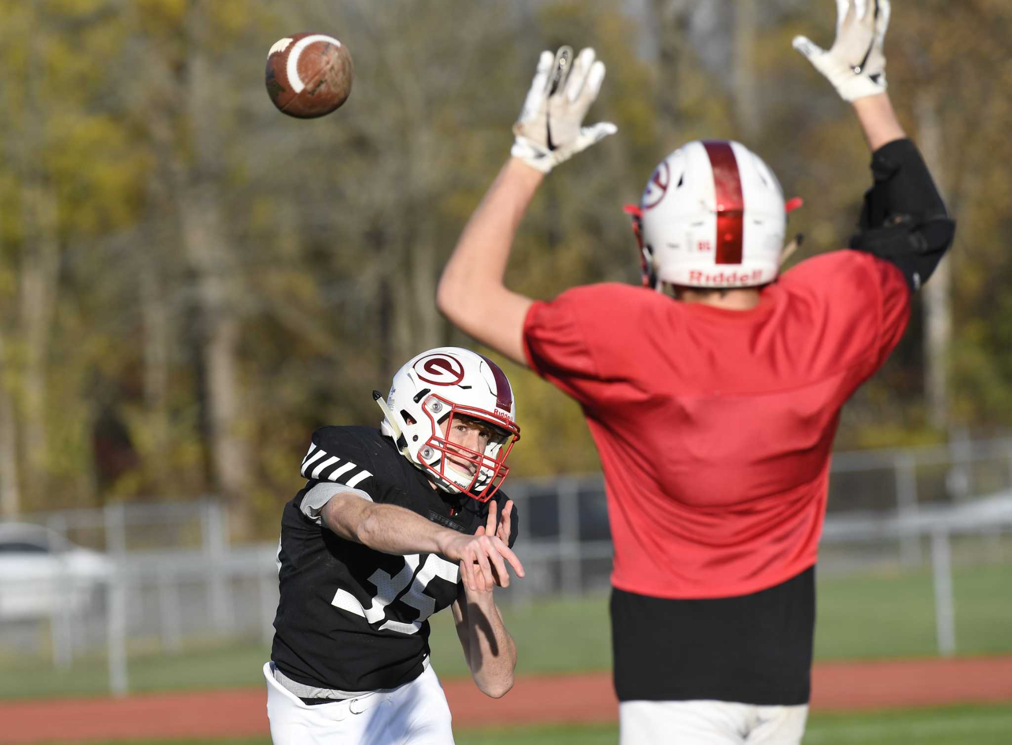 Guilderland football glad to have leader back