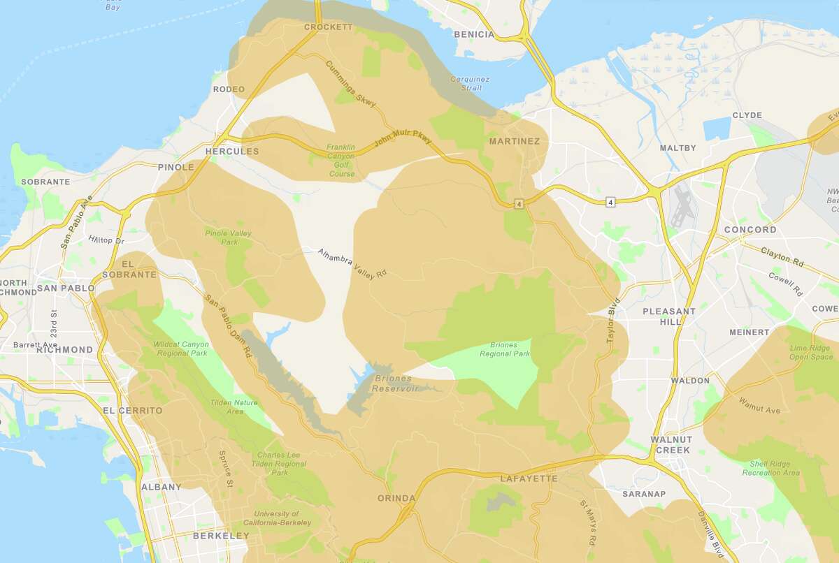 When PG&E cuts power Saturday, much of Bay Area will be in dark
