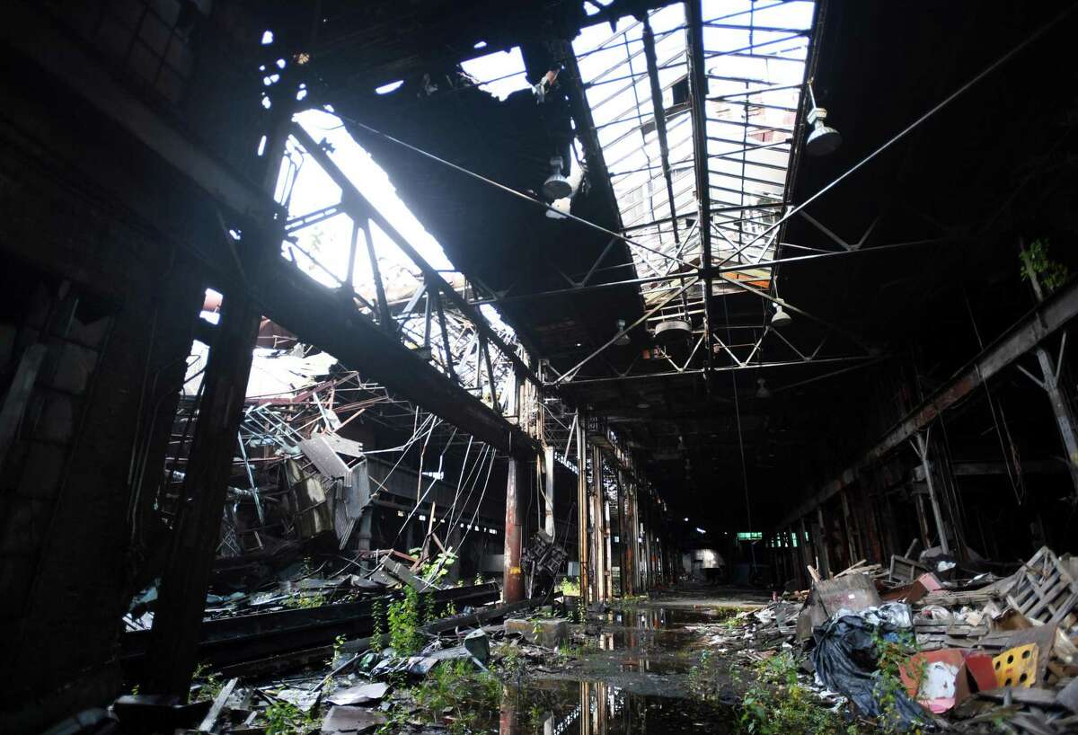 Heavy winds, rain cause further collapses at old Ansonia factory