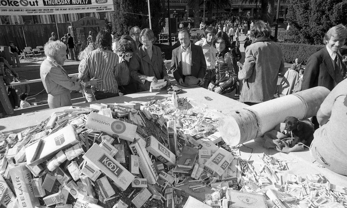 When Great American Smokeout started in SF on mission to snuff out ...