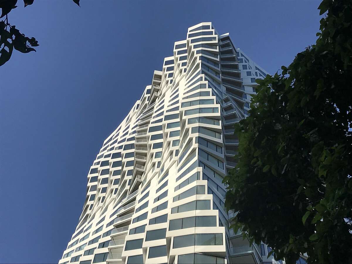 Twisty white Mira tower is dazzling on the skyline, but less so on the ...