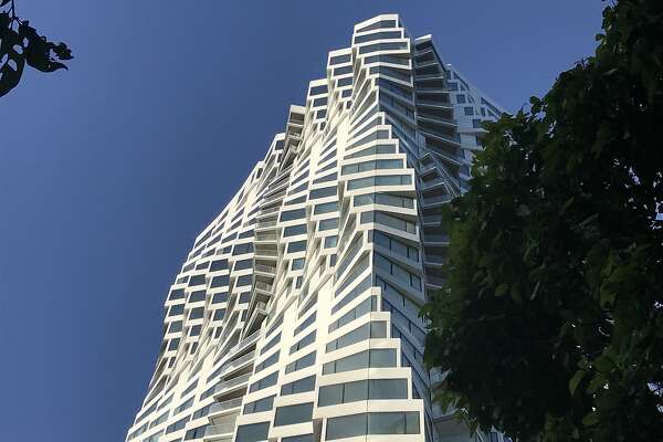 Twisty white Mira tower is dazzling on the skyline, but less so on the ...