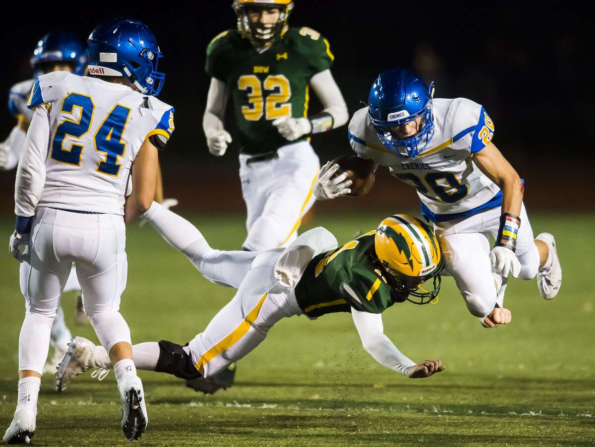 H. H. Dow High School football defeats Midland High School 42-7 - Oct ...