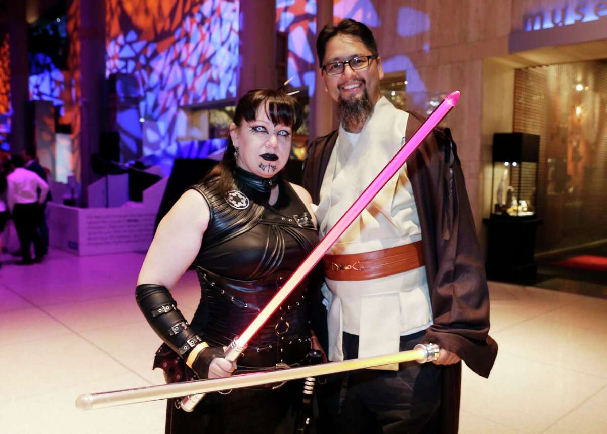 Calling all ghouls! Houston party-goers hit Spirits and Skeletons ...