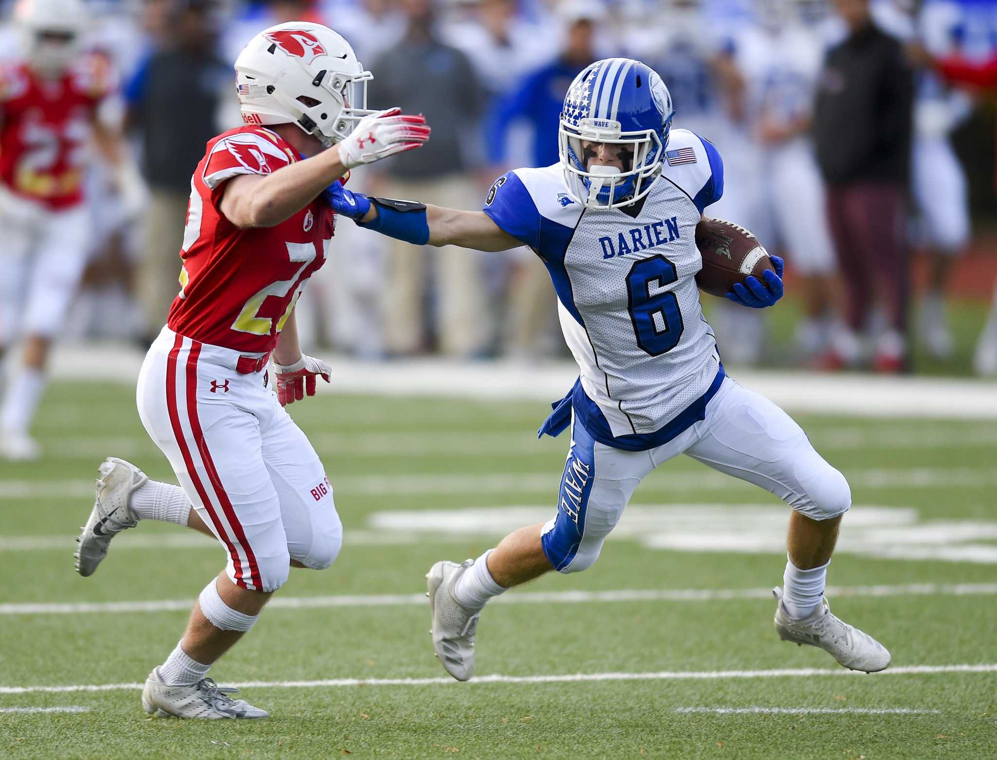 Wave by the numbers: Darien-Greenwich football showdown ends one long ...