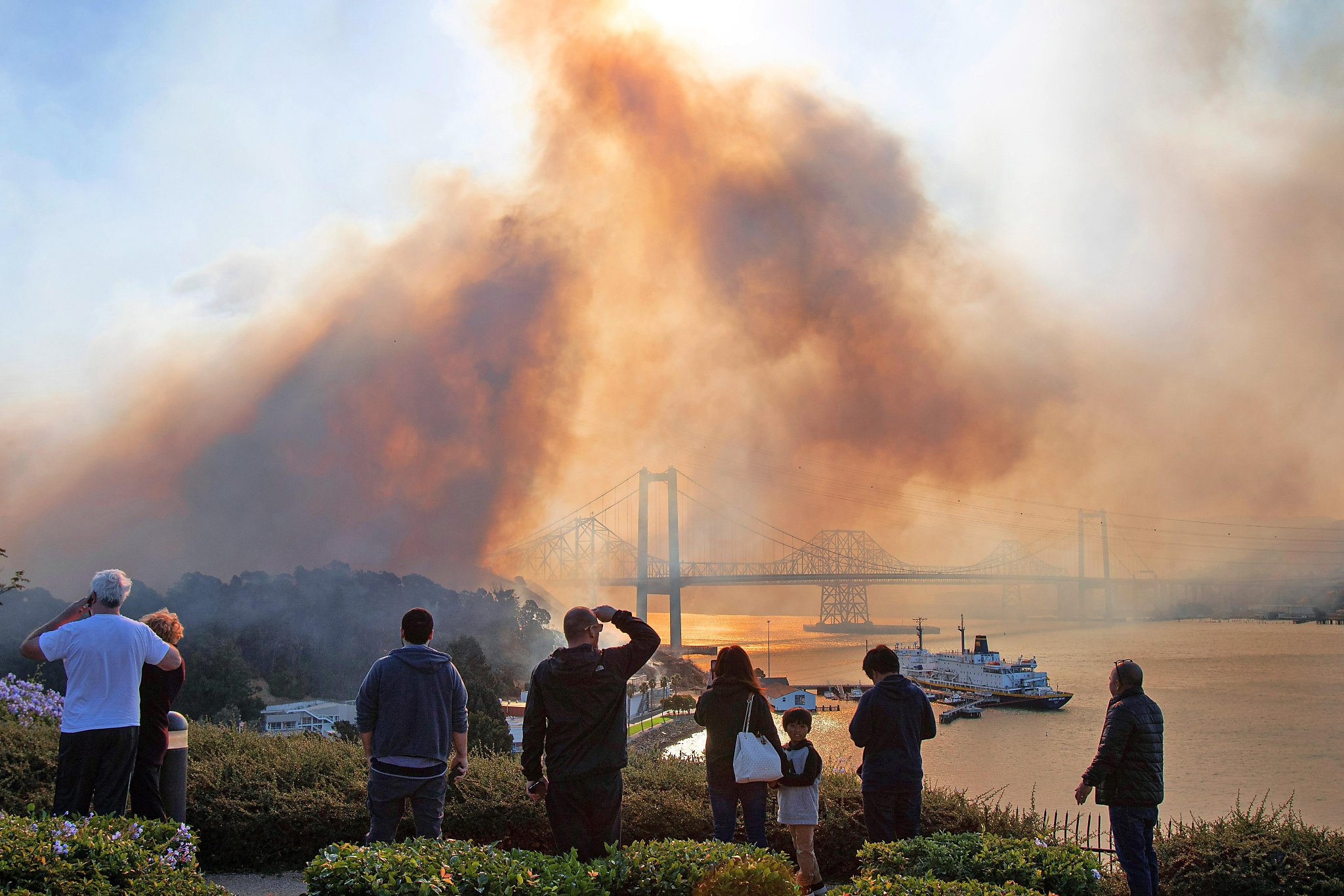 Here's what has been damaged so far in the Kincade, Bay Area fires
