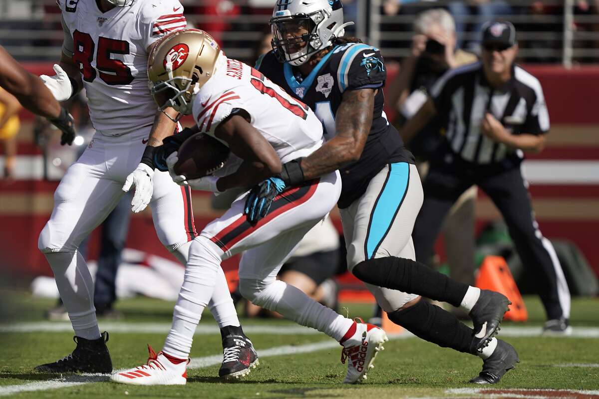 Sanders’ debut with 49ers includes a simple score