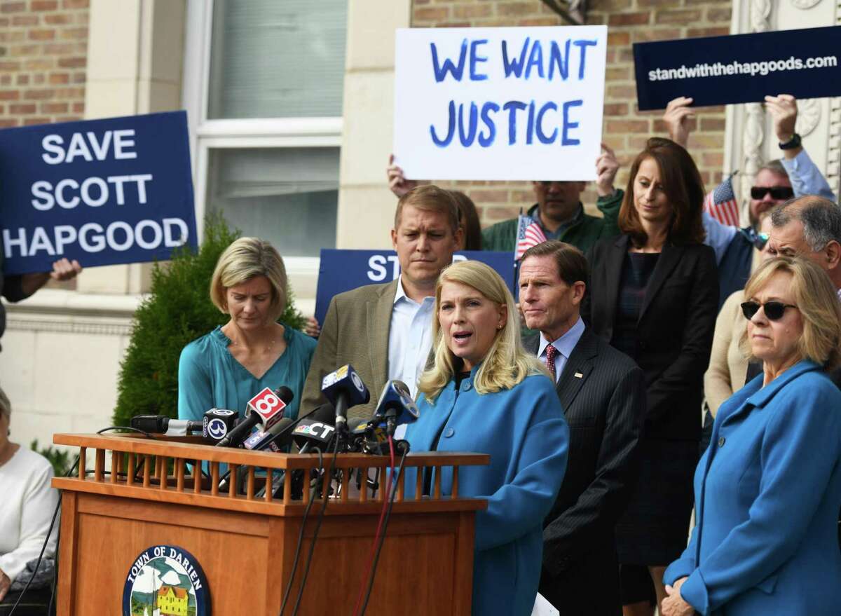 Darien community, lawmakers rally for Scott Hapgood’s safety