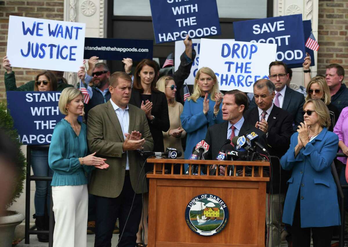 Darien community, lawmakers rally for Scott Hapgood’s safety