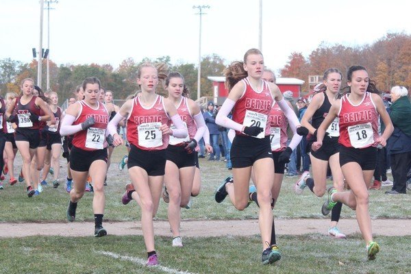 Benzie Central cross teams finish runners-up in region