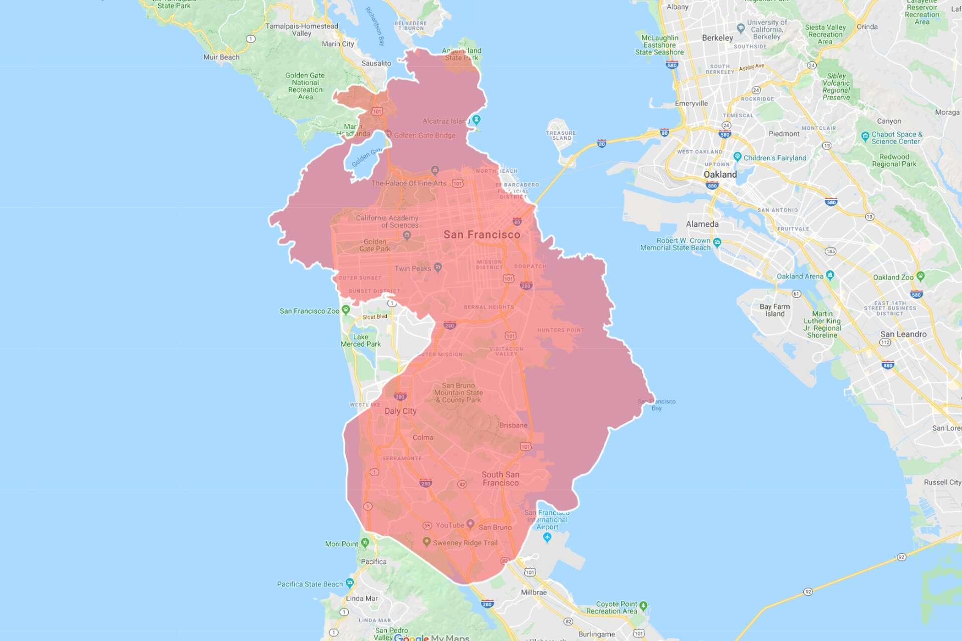 Maps: Kincade Fire explodes to 5 times the size of Manhattan