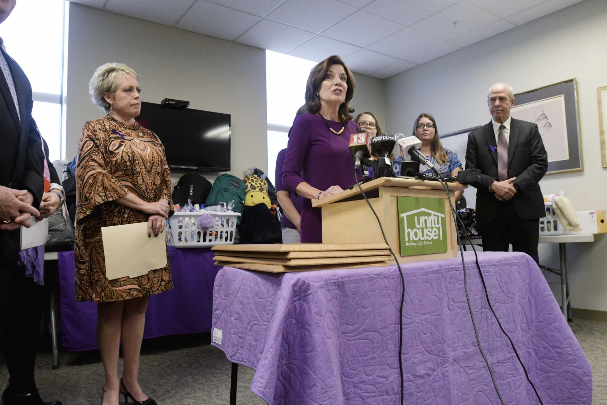 Photos: Backpack donation