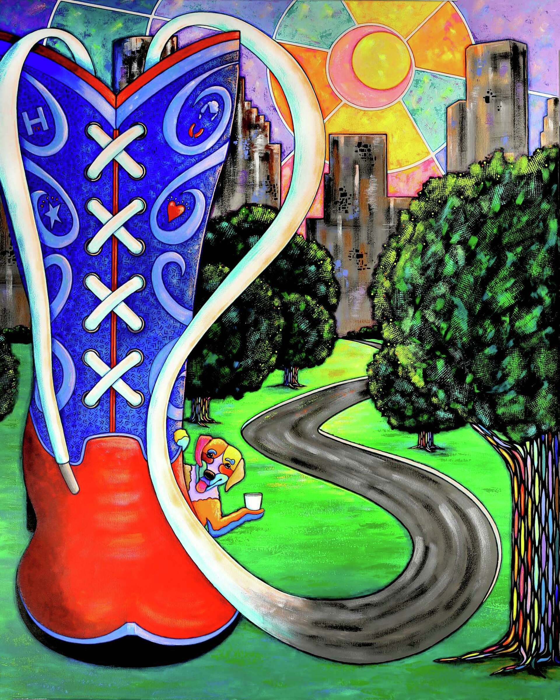 Local artist, longtime runner April Murphy designs poster for 2020 ...