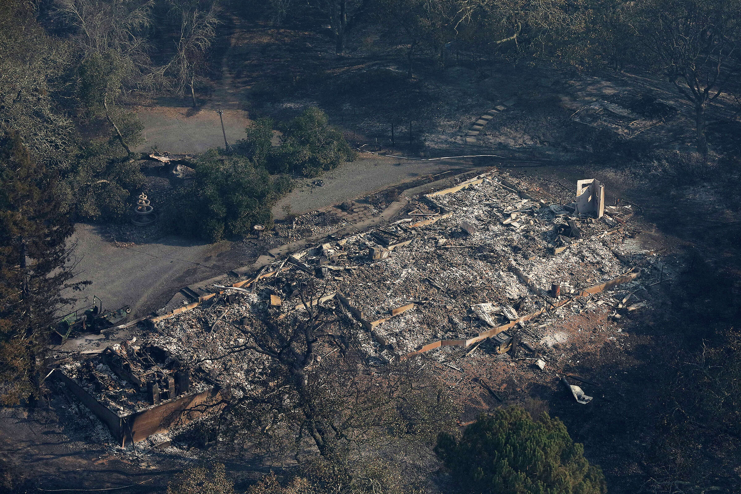Soda Rock Winery burns down in Kincade Fire