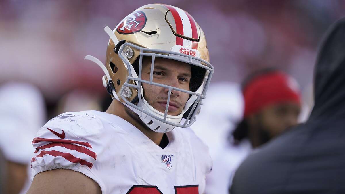 49ers’ Nick Bosa: 7 games; 2 Defensive Player of the Week awards