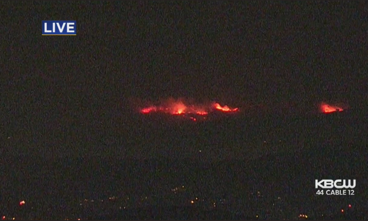 The Kincade Fire could be seen all the way from Sutro Tower in San ...