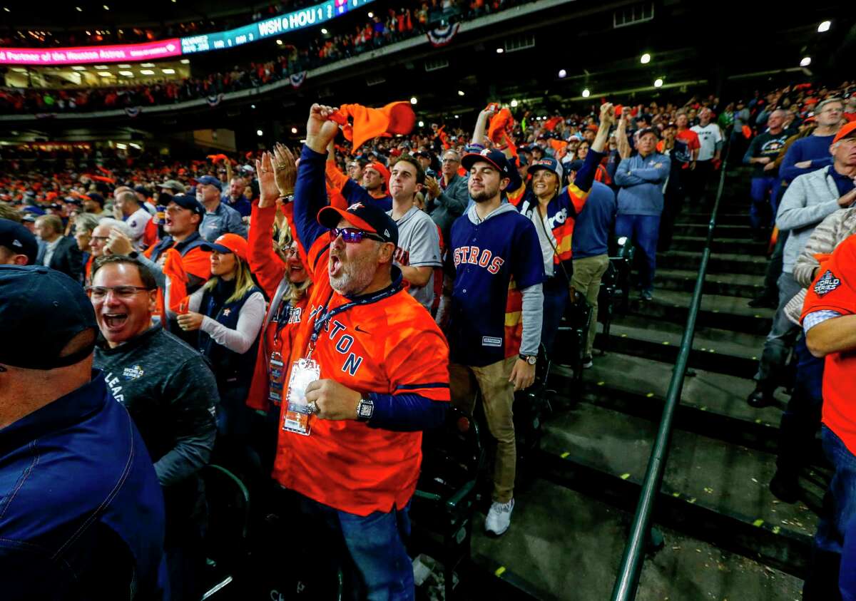 Check out Astros fans at Game 7 of the World Series