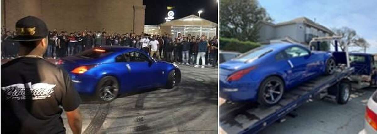 Gilroy police seize vehicles involved in 500-car sideshow