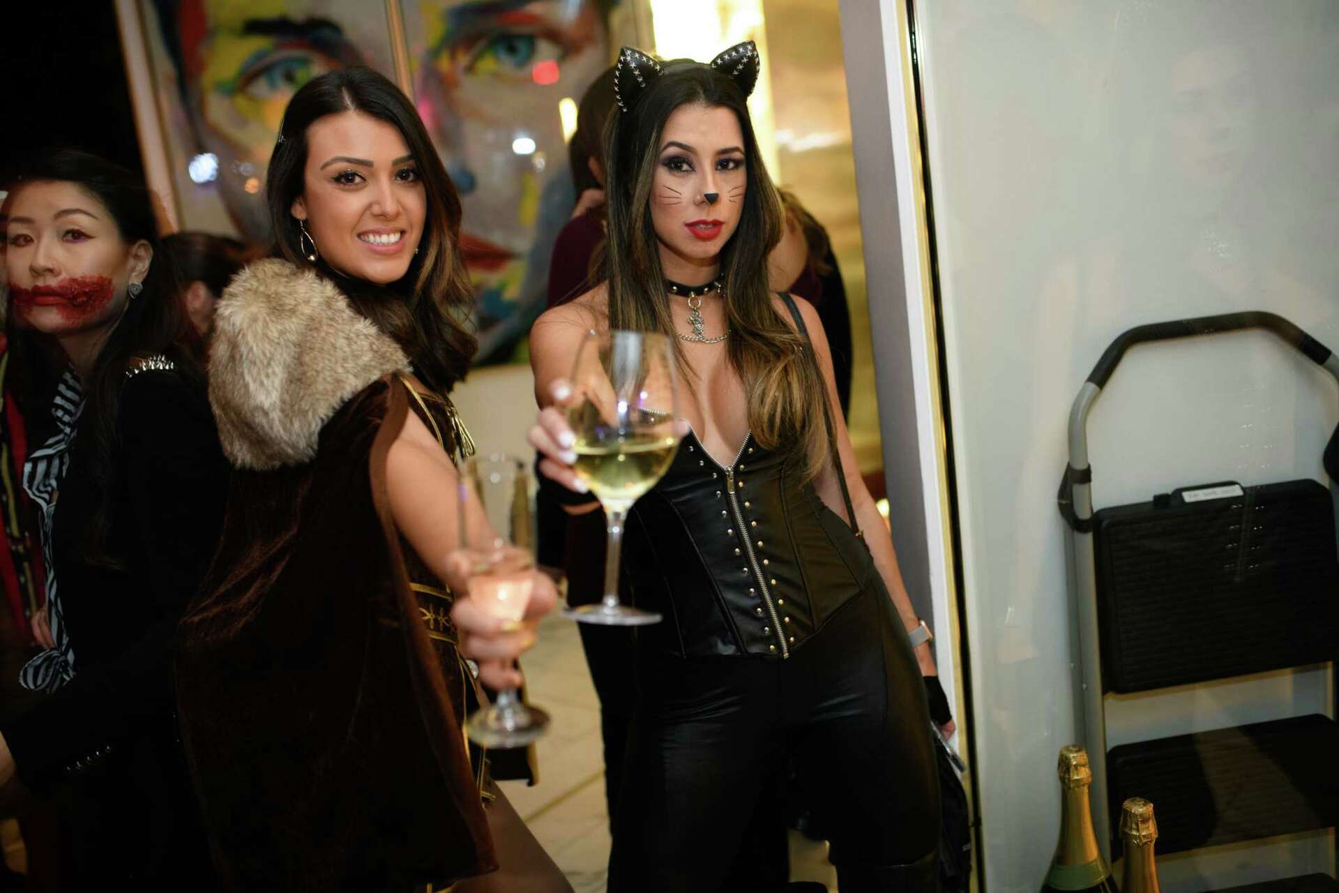 Partygoers have scary good time at Bisou Halloween party in River Oaks