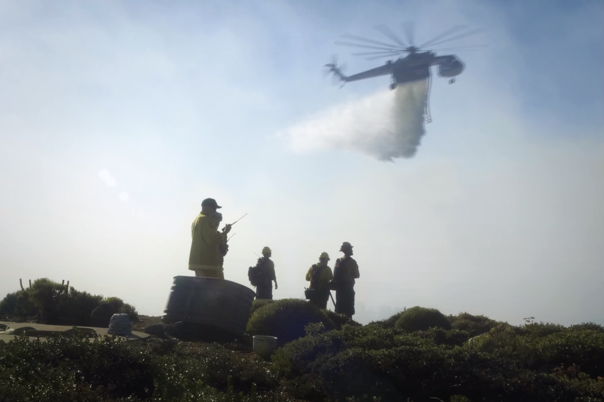 Captivating Cinemagraph of the Kincade Fire in Sonoma County - San ...