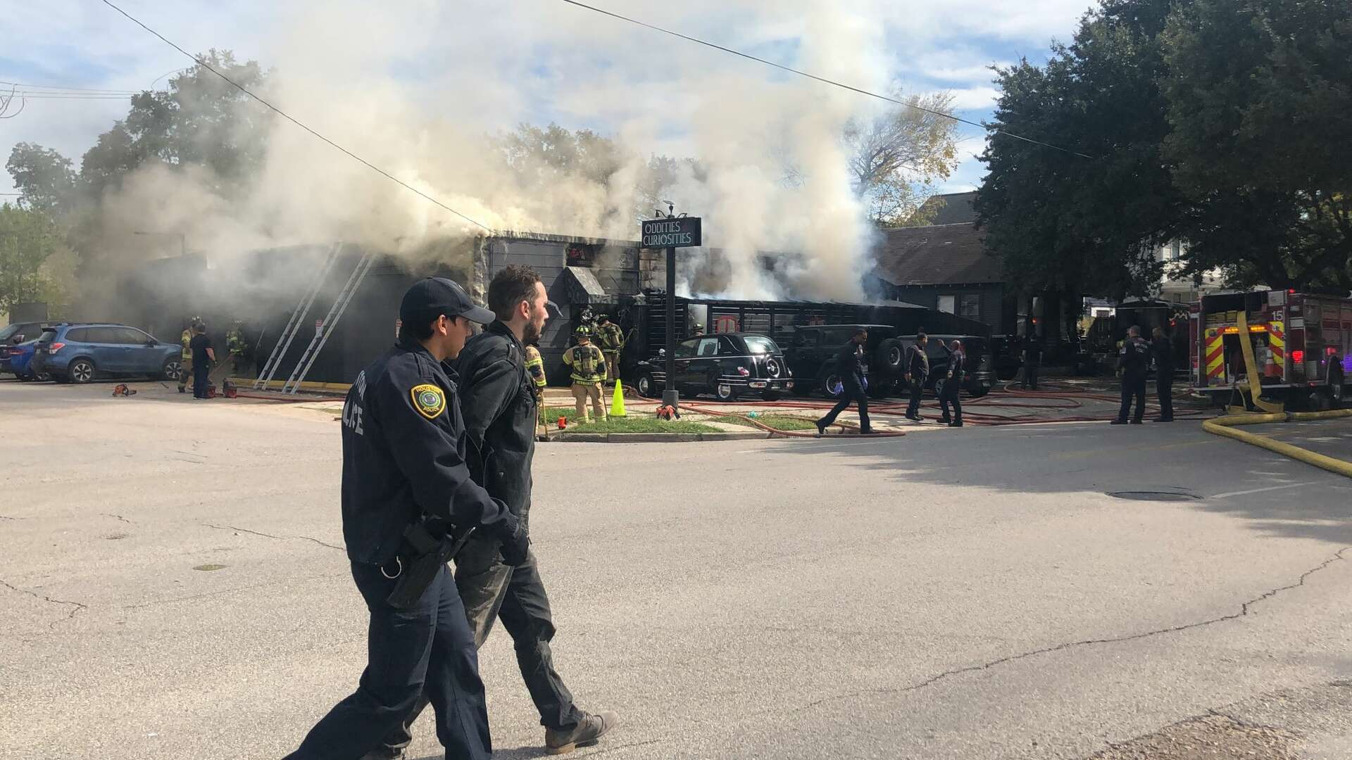 Heights shop vows to rebuild after bizarre arson case