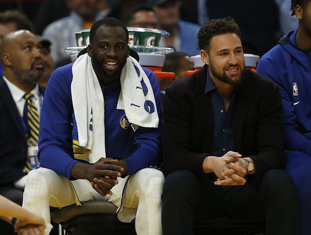 Klay Thompson will serve as the Warriors' sideline reporter Wednesday ...