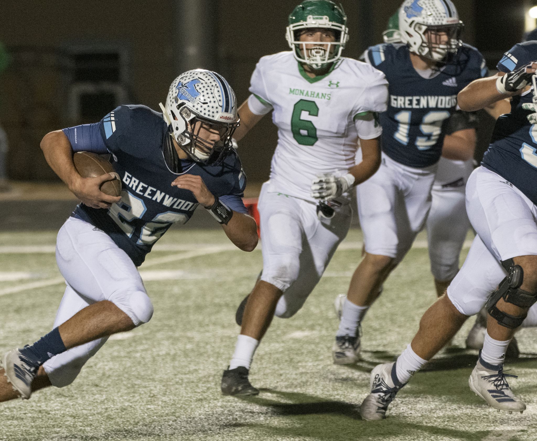 HS Football: Greenwood beats Monahans to remain undefeated