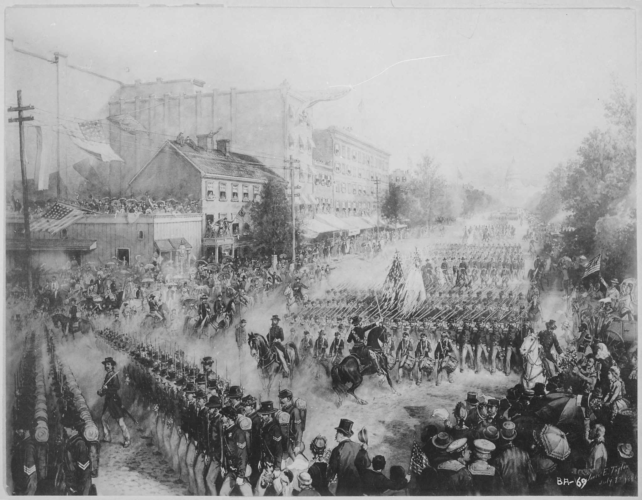 The year Washington, D.C. trembled (and danced) behind its barricades ...