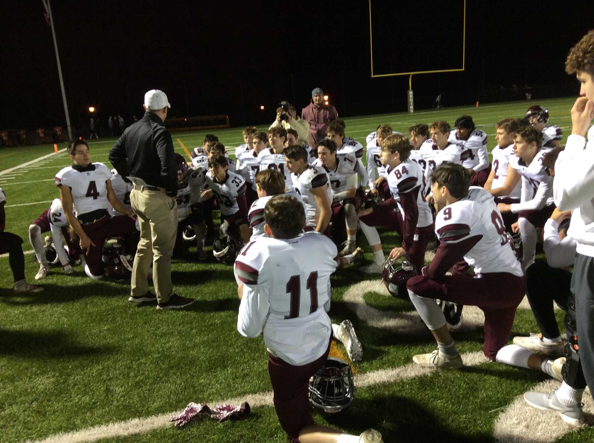 Hopkins football team edged by Long Island Lutheran in MIFL final