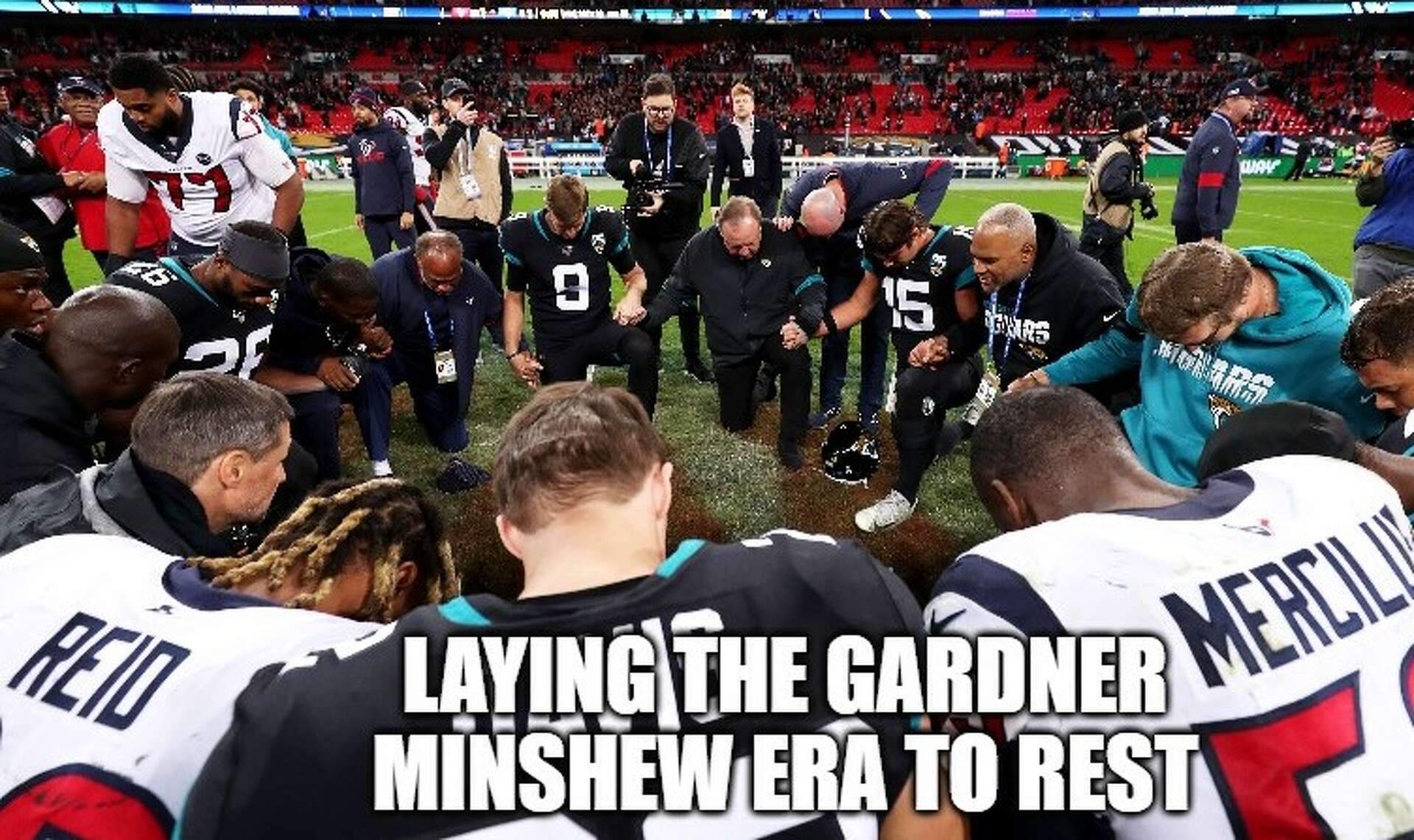 Memes celebrate Texans' win, mock Baker Mayfield