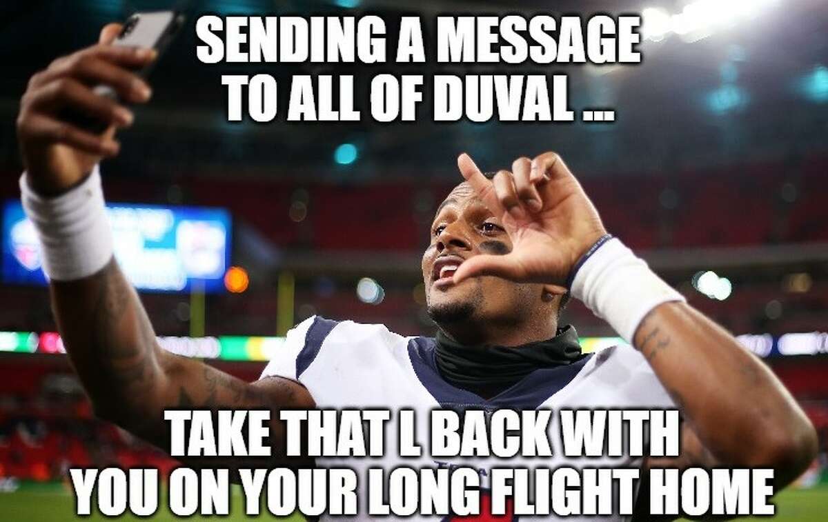 Memes celebrate Texans' win, mock Baker Mayfield