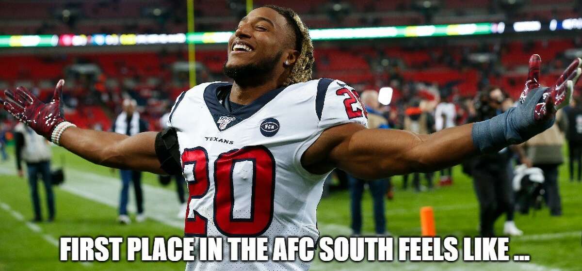 Memes celebrate Texans' win, mock Baker Mayfield