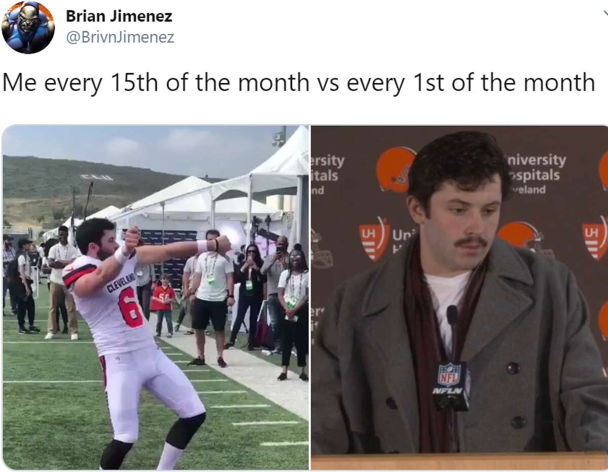 Memes celebrate Texans' win, mock Baker Mayfield