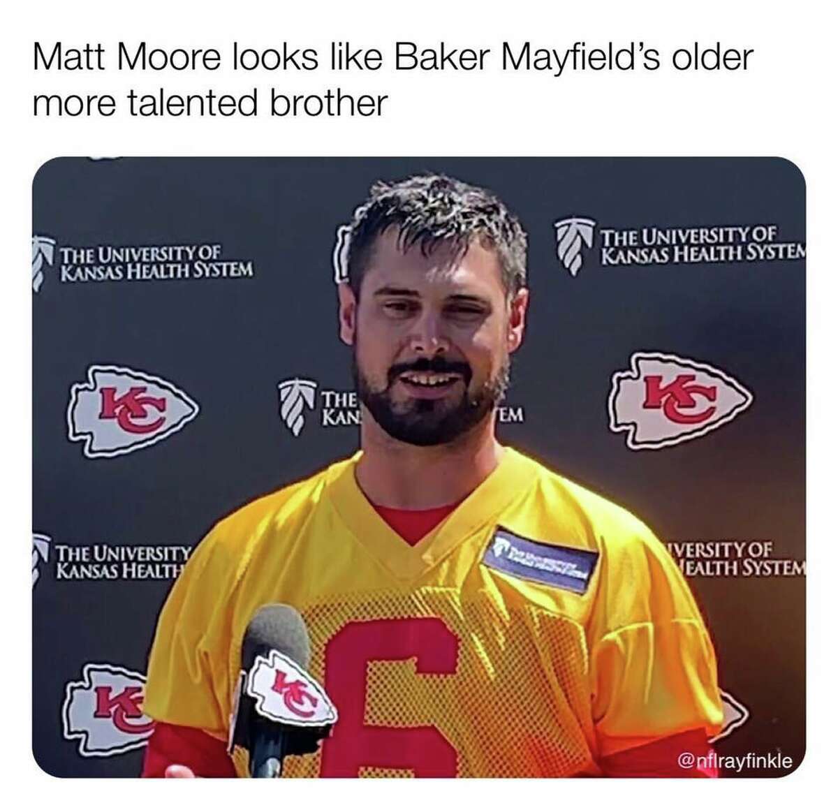 Memes celebrate Texans' win, mock Baker Mayfield