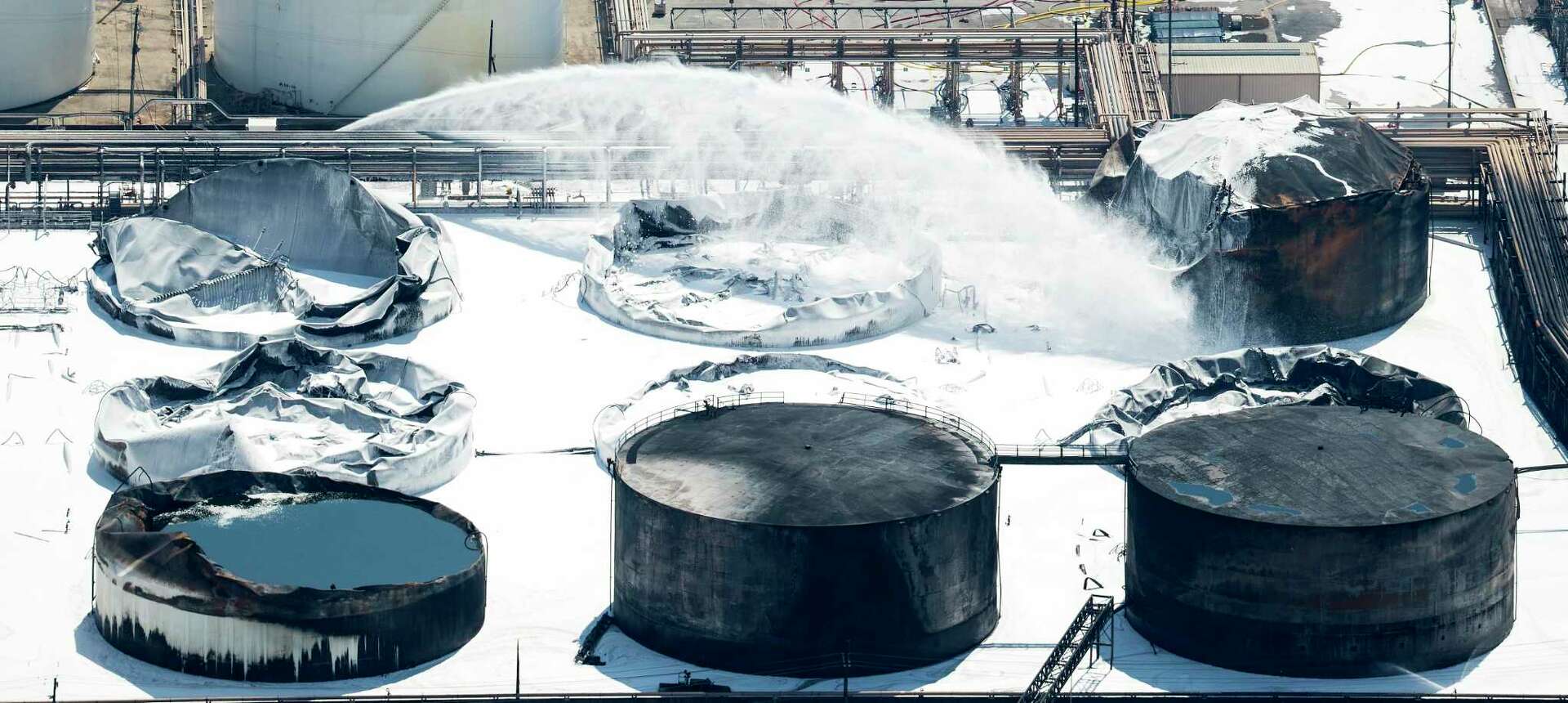 Hazardous chemicals remain in water long after ITC fire