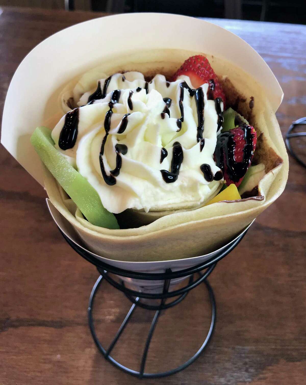 Review: Japanese-style crepe cones a fun hit at The Crepe Addiction ...