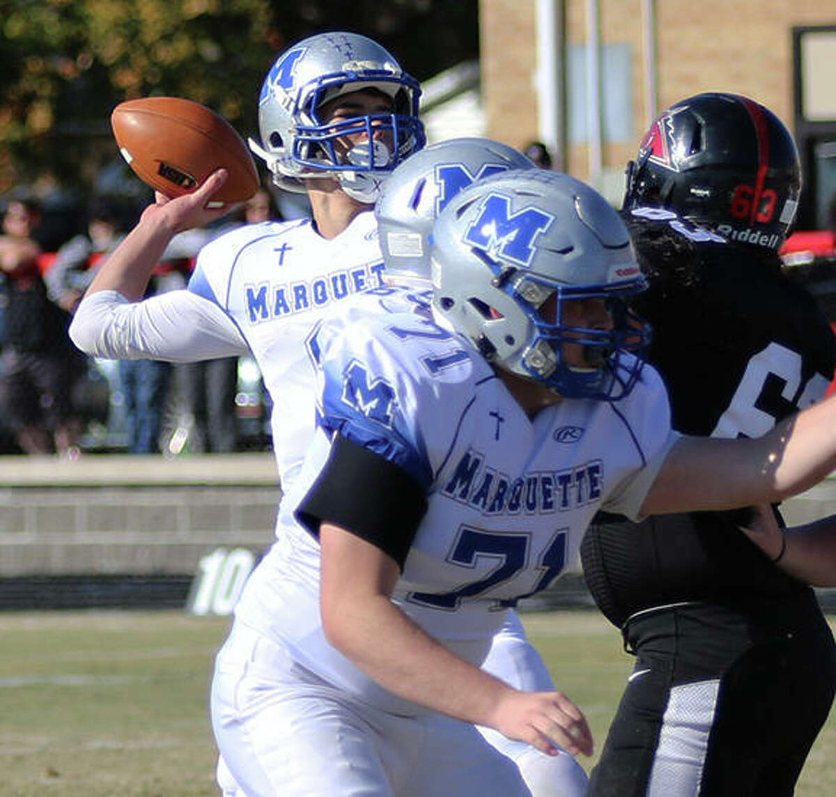 PREP FOOTBALL: After 5-5, Marquette sees a future with ‘a lot for us to ...