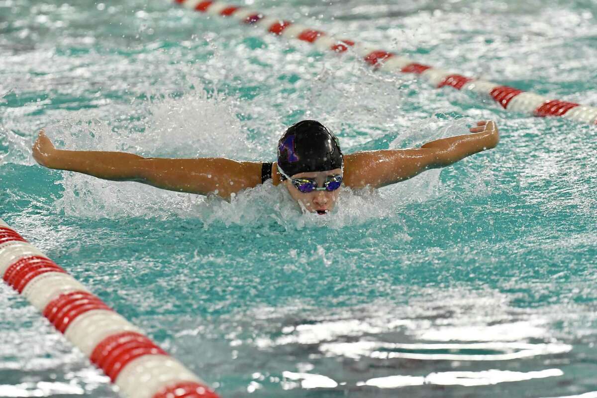 Darien Wins Fciac Girls Swimming Championship Greenwich Places Second