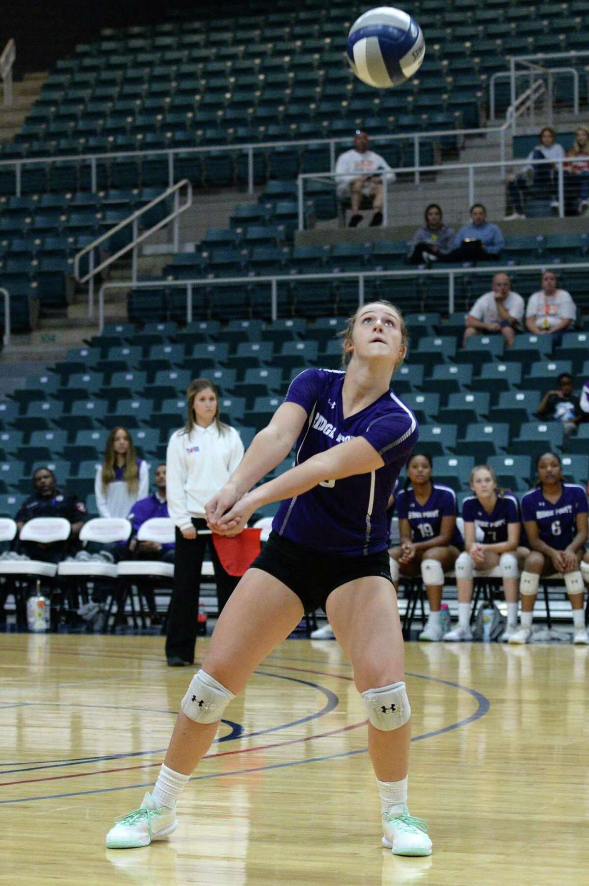 Ridge Point volleyball holds off Tompkins for bi-district win