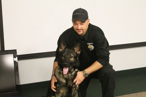 New dog joins police force after tragic loss