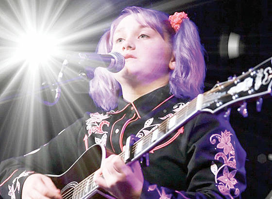 Golden girl: 12-year-old country sensation bringing music to region