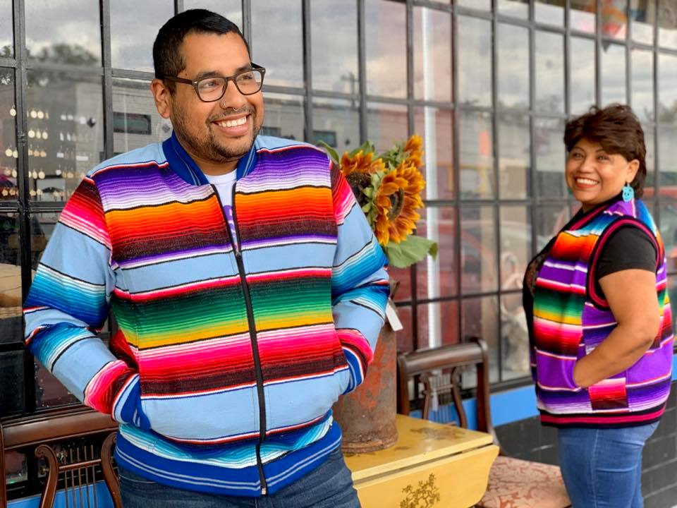 Serape vests and jackets are a thing and you can get them in San Antonio