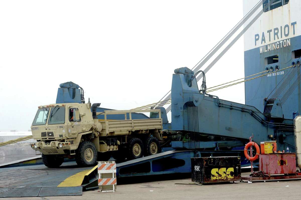 Port of Beaumont sees record military operation