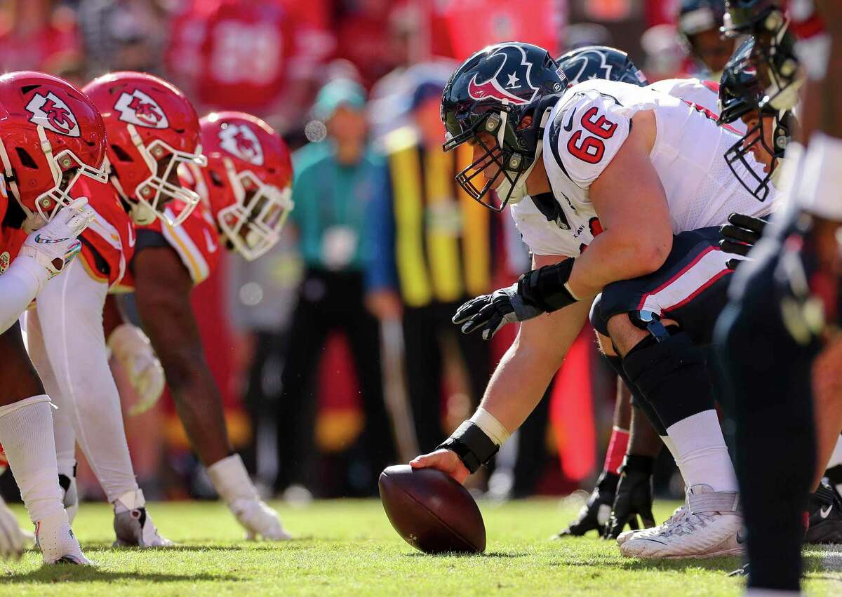 Texans offensive line getting stronger