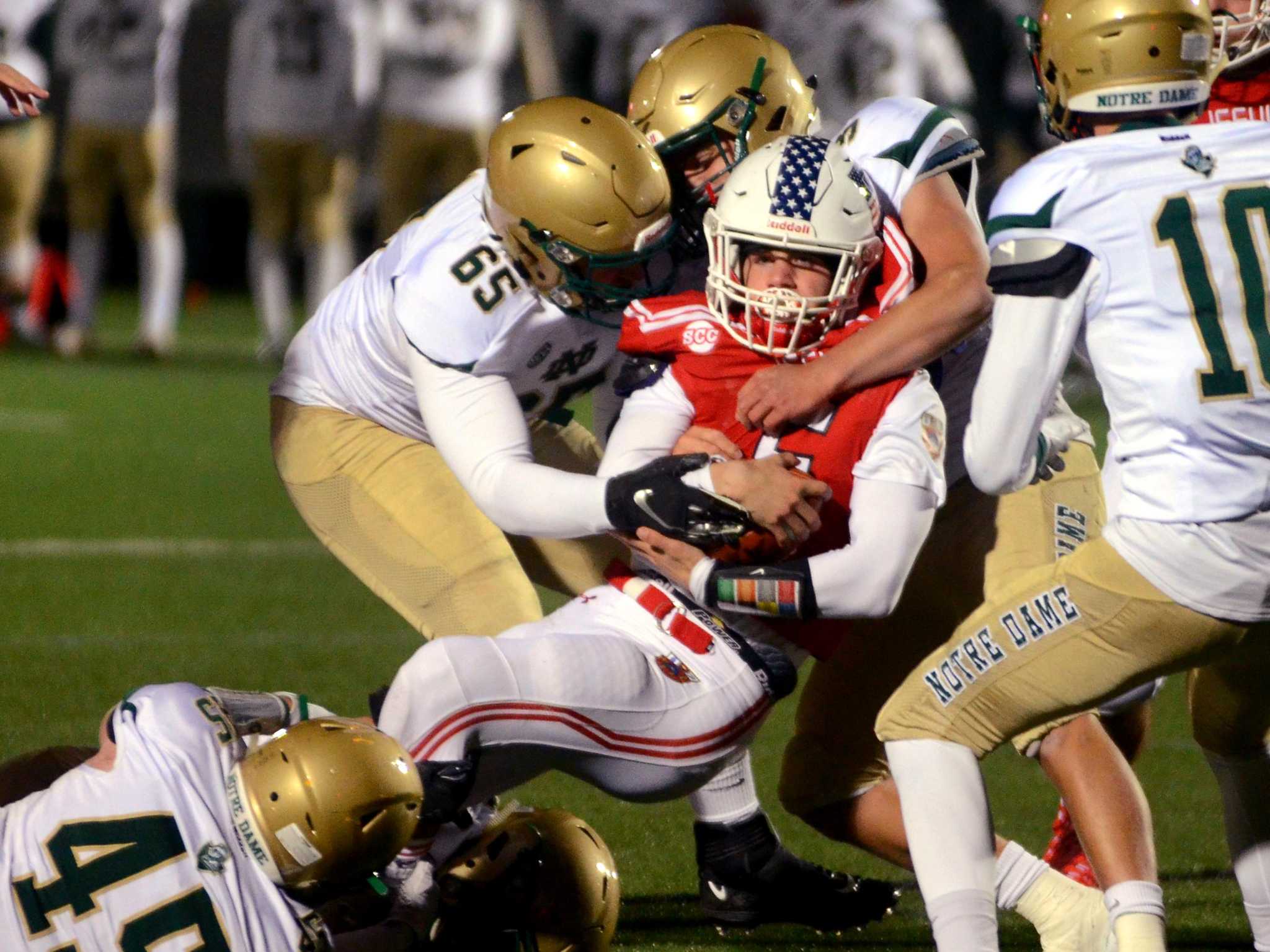 Fairfield Prep dominates both sides of ball in win over Notre Dame-West ...