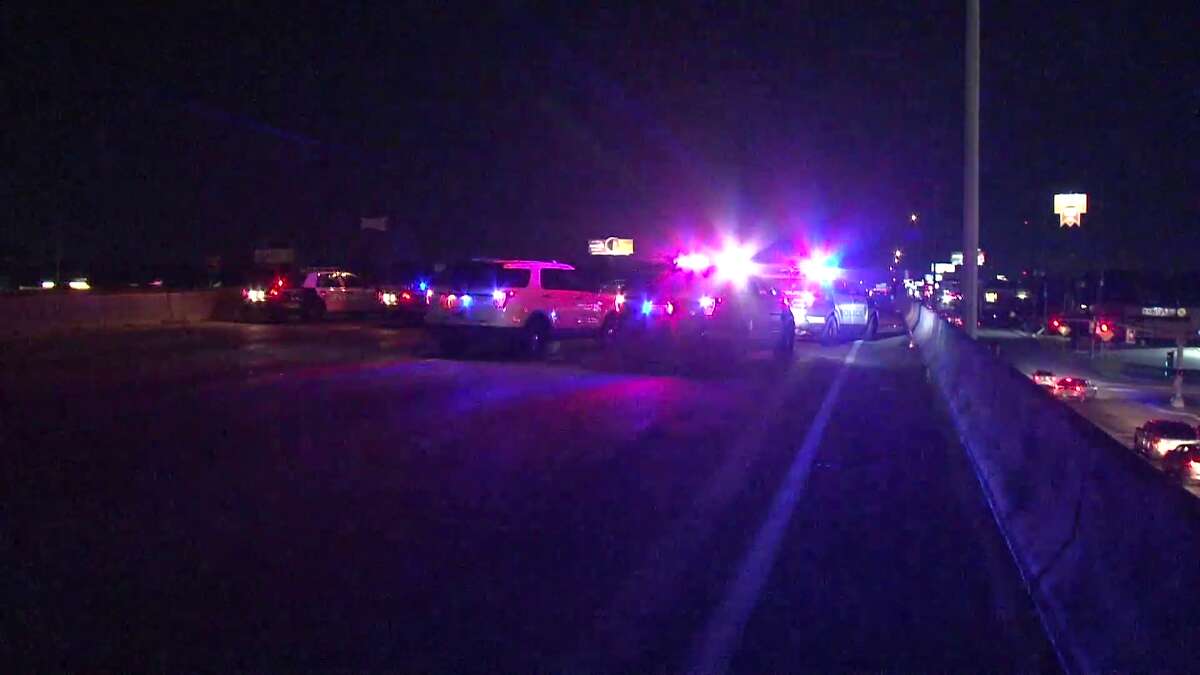 Drunk Driver Slams Into Police Car On North Freeway
