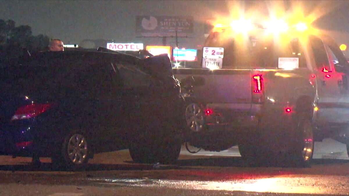 Drunk Driver Slams Into Police Car On North Freeway