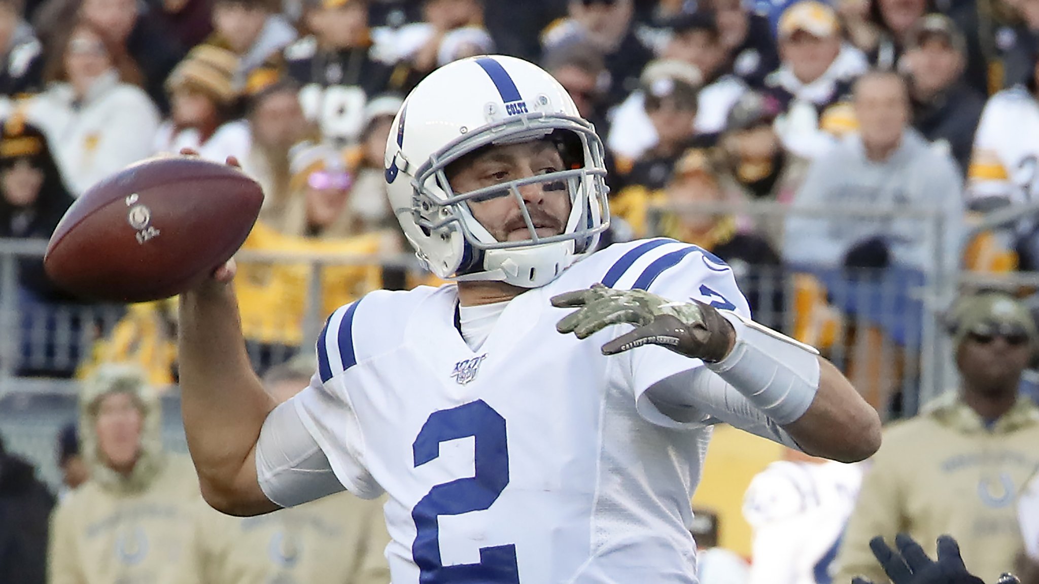 QB Hoyer to make 1st start with Colts; Brissett ruled out