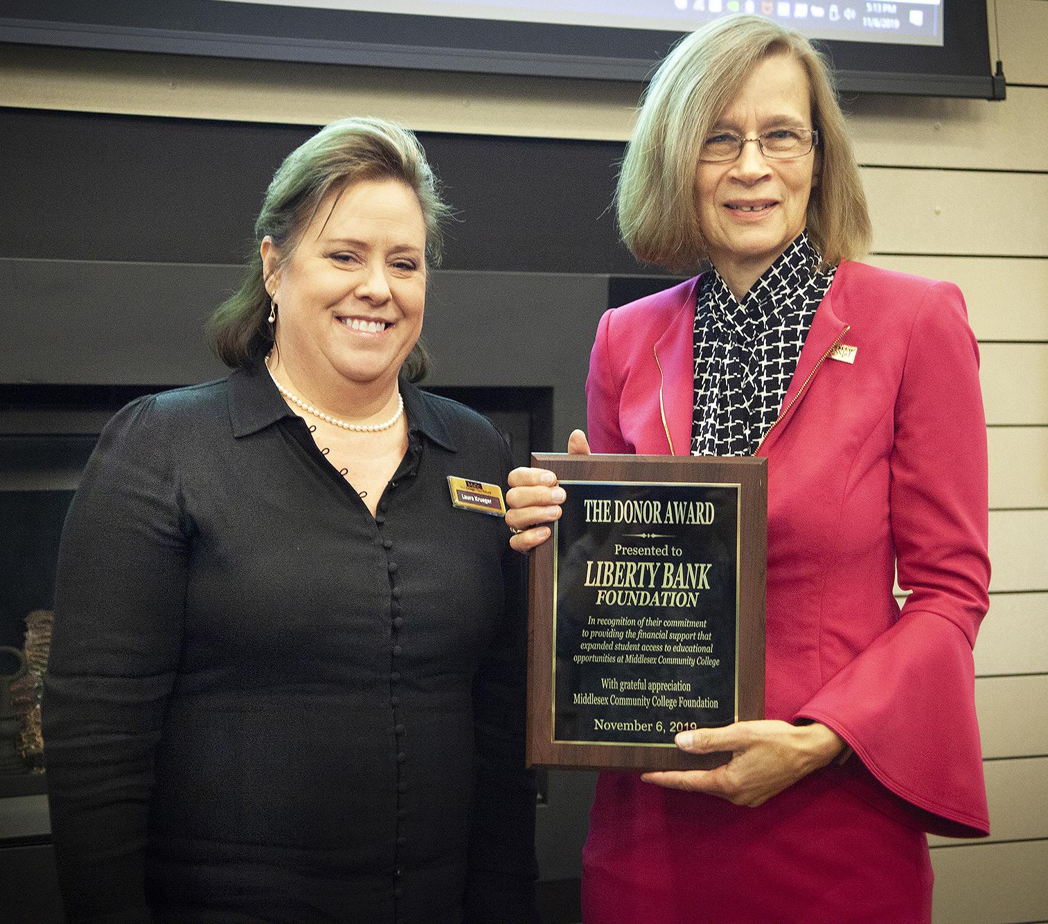 Middlesex Community College Foundation recognizes donors, including the late Jesse Salafia