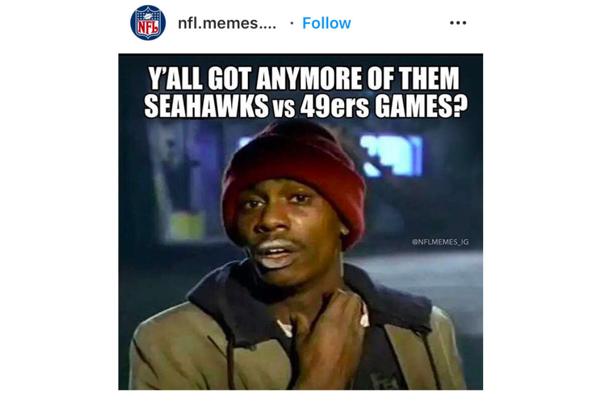 Memes react to the 49ers-Seahawks classic
